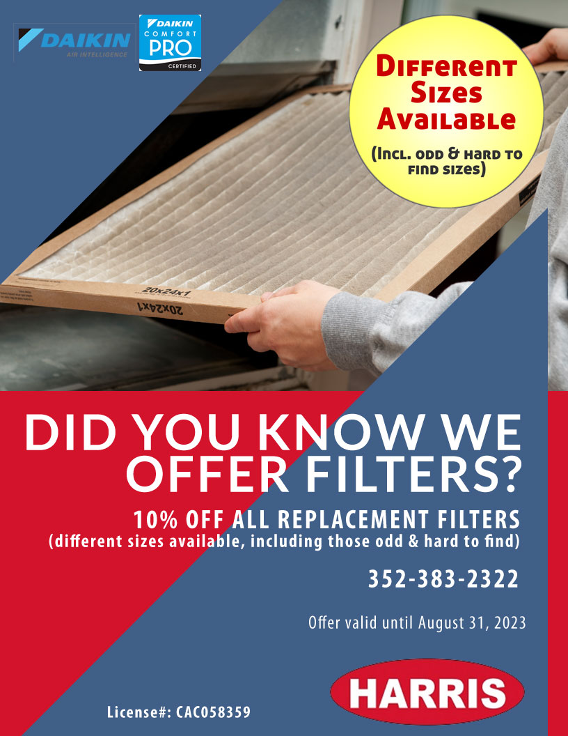 Specials - Harris Air Conditioning Inc.